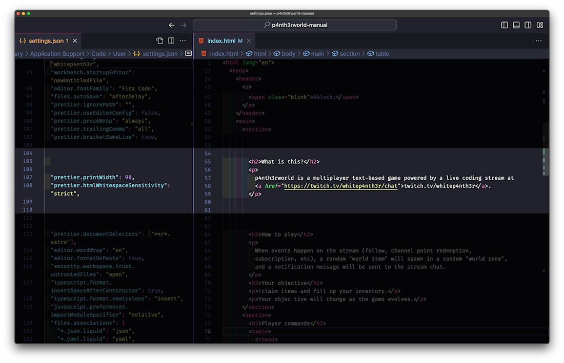 How to prevent Prettier putting a full stop on a new line after a link