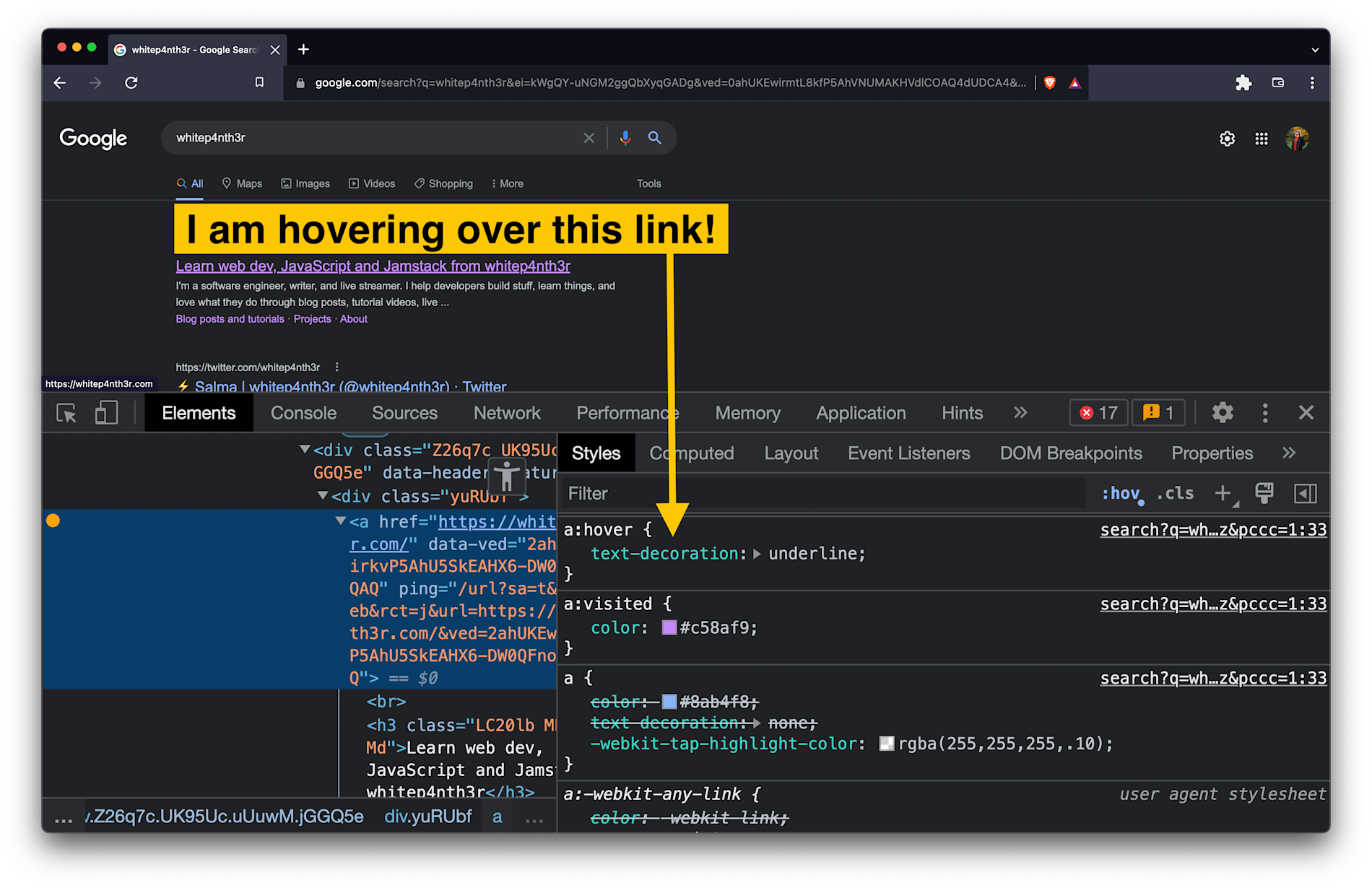 The difference between : and :: in CSS
