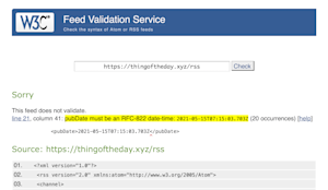 How to format dates for RSS feeds (RFC-822)