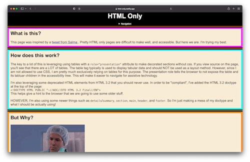 HTML is all you need to make a website
