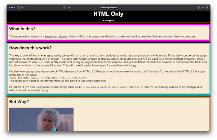 HTML is all you need to make a website