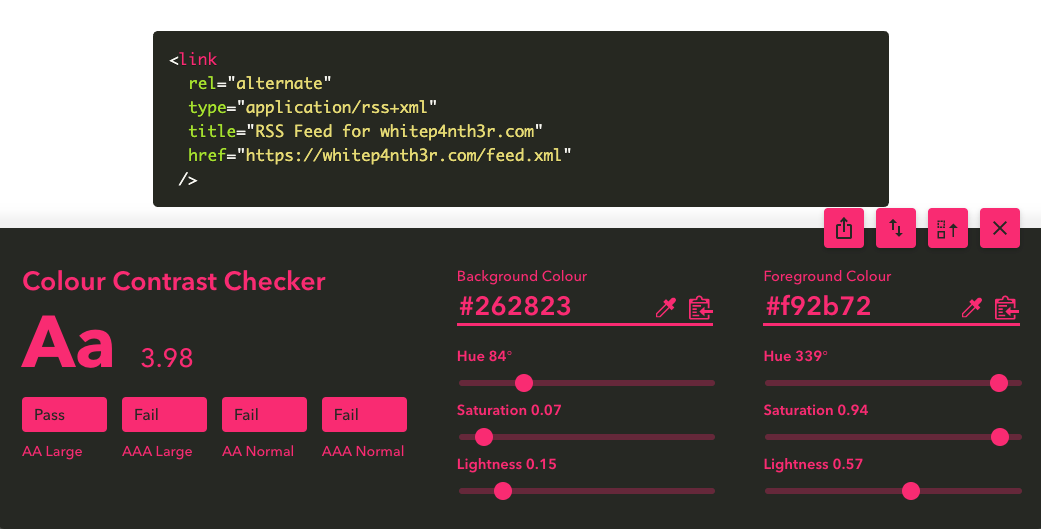 How to make your code blocks accessible on your website