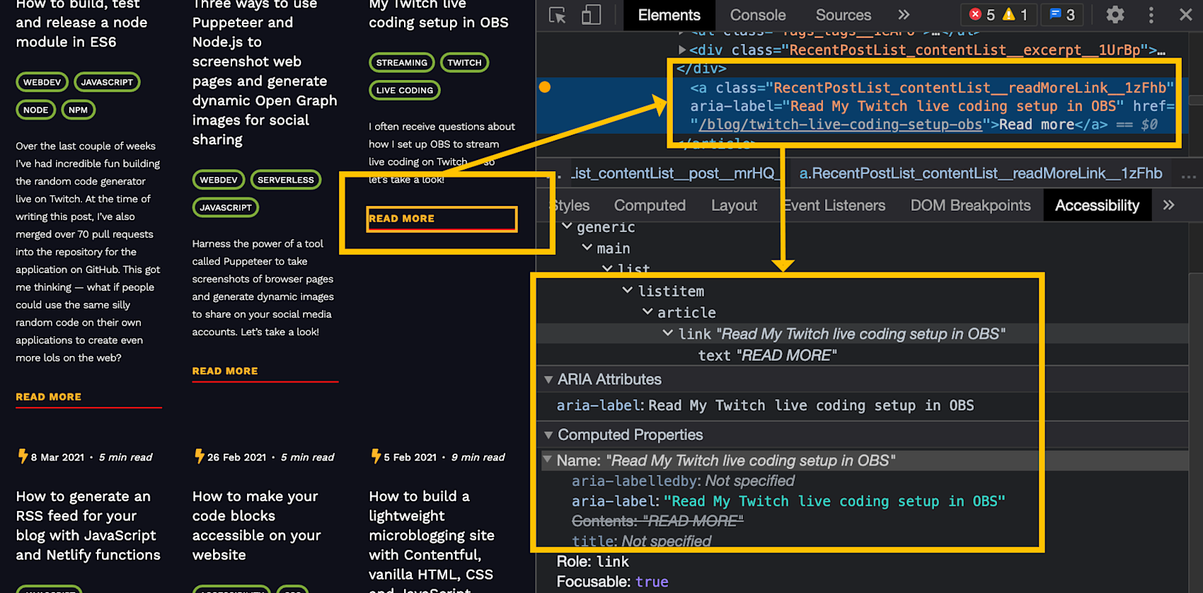 When to use aria-labels in your HTML