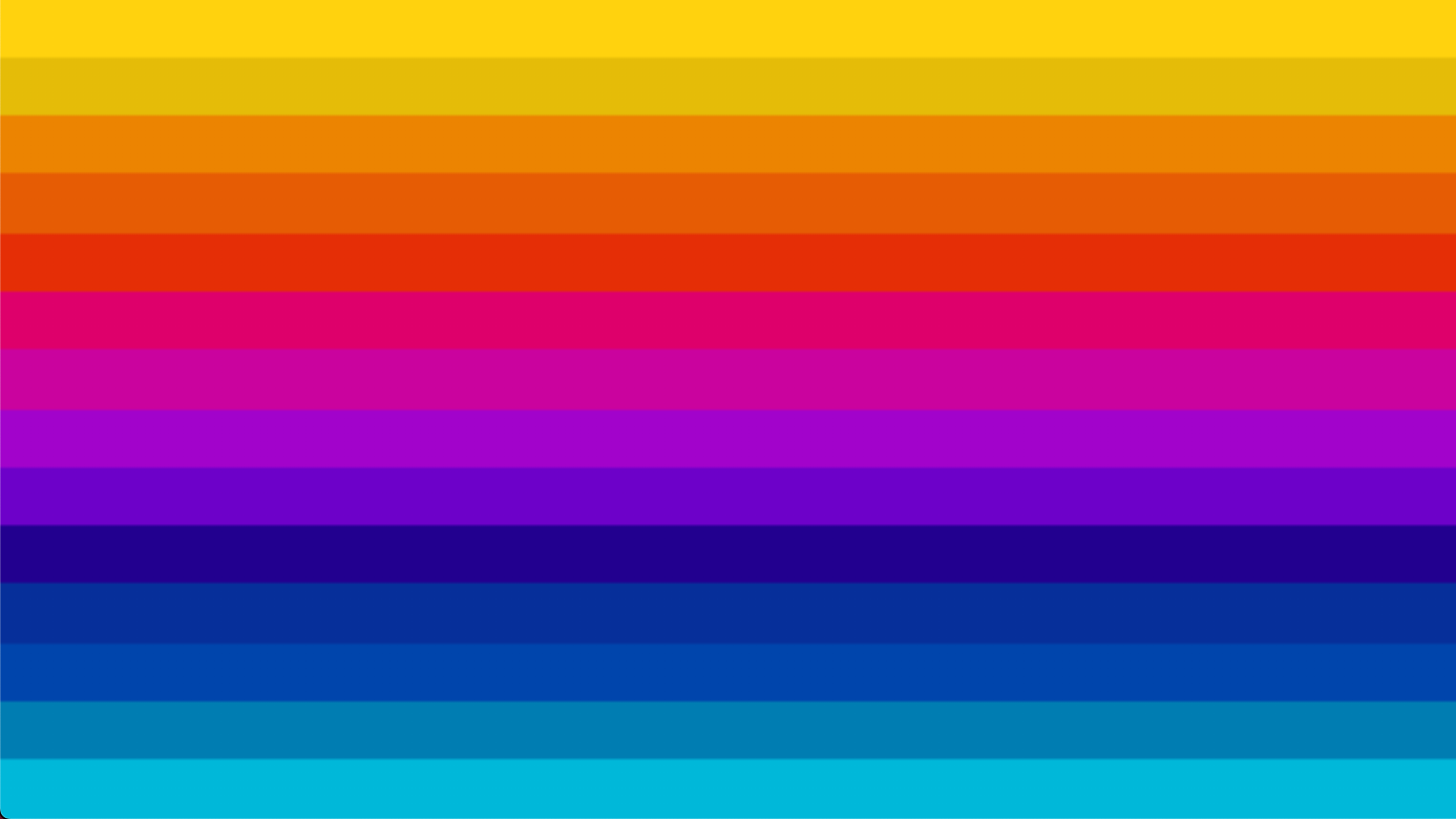 A responsive striped CSS gradient inspired by 80s VHS tapes
