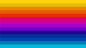 A responsive striped CSS gradient inspired by 80s VHS tapes