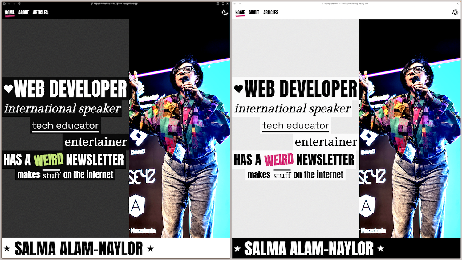 I redesigned my website (again)