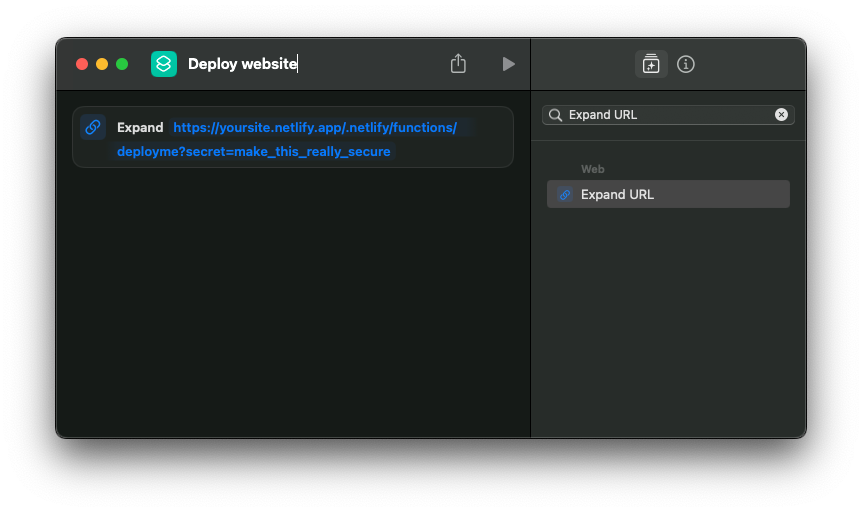 How I deploy my website using my Apple Watch