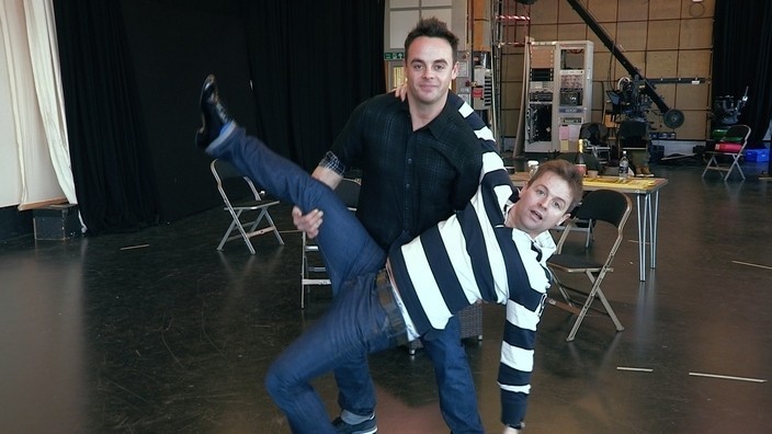 Behind the scenes: Ant and Dec's first tango | Saturday Night Takeaway