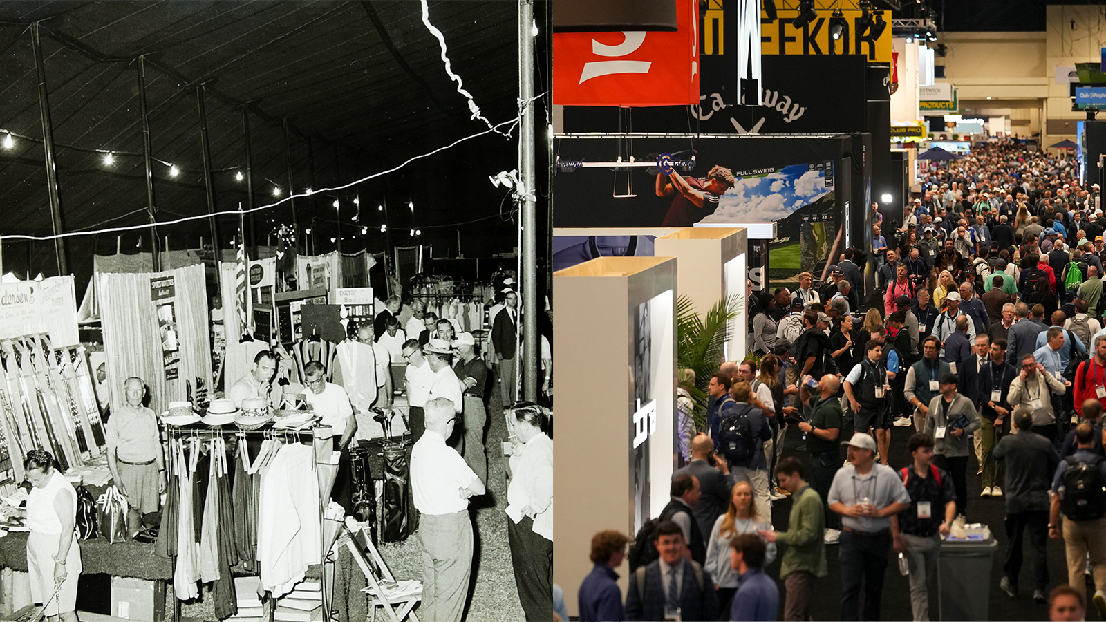 Then Vs. Now: A Photo History of the PGA Show