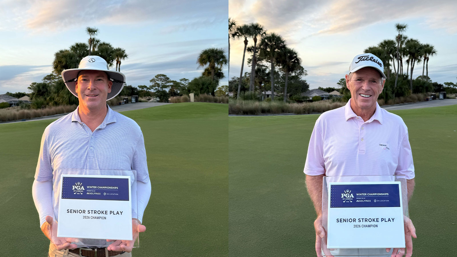 Justin Hicks, Gary Robison Win PGA Senior Stroke Play Championship