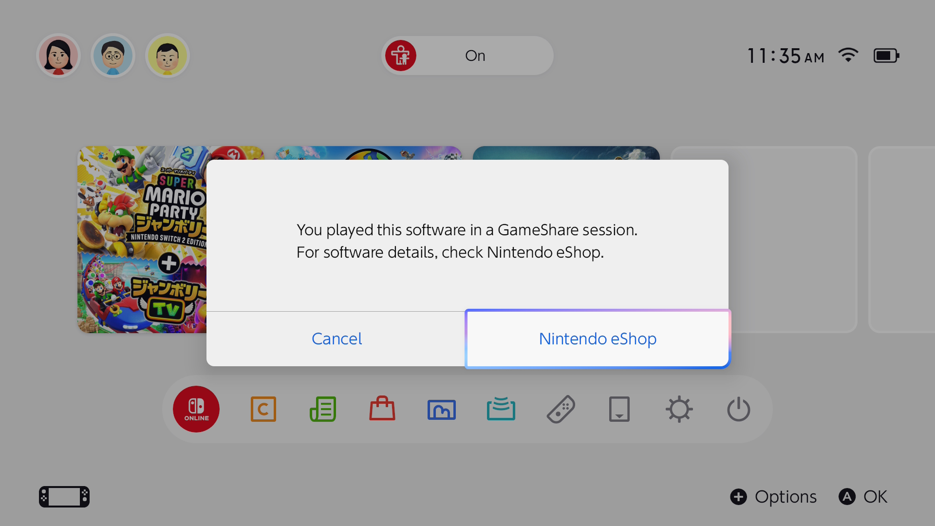 About GameShare | Nintendo Switch 2 Support | Nintendo Support