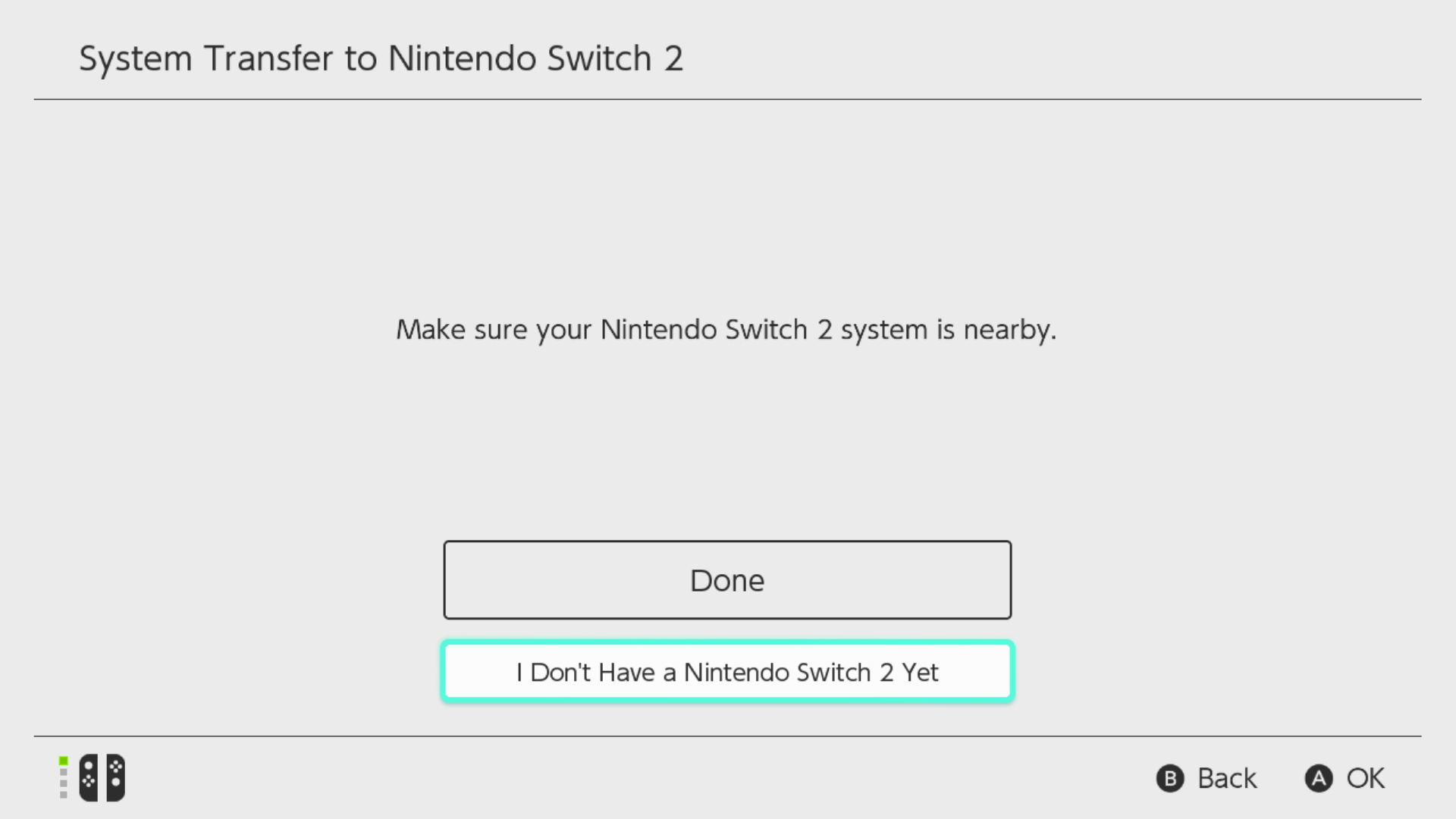 System Transfer | Nintendo Switch 2 Support | Nintendo Support