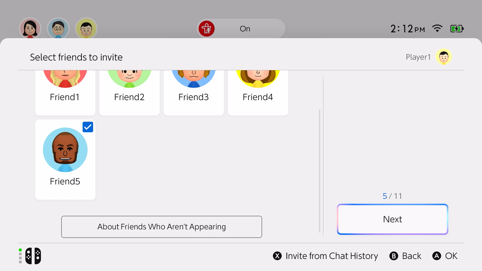 Invite a Friend to Start a GameChat Session | Nintendo Switch 2 Support ...