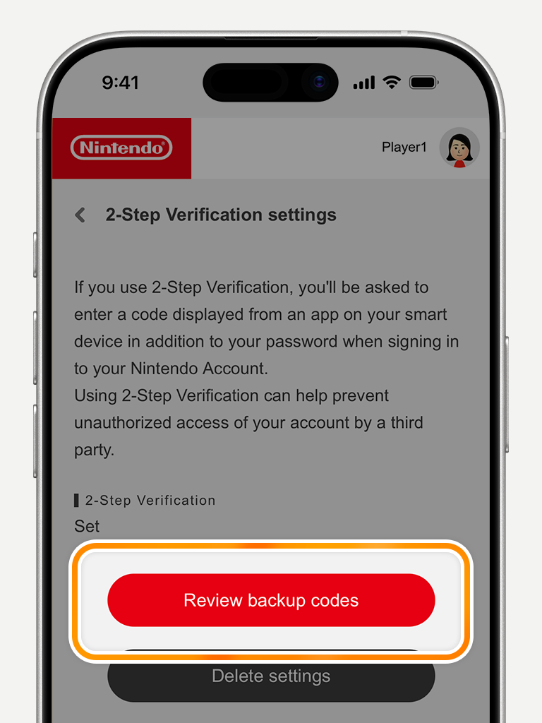 2-Step Verification｜Nintendo Account Support | Nintendo Support