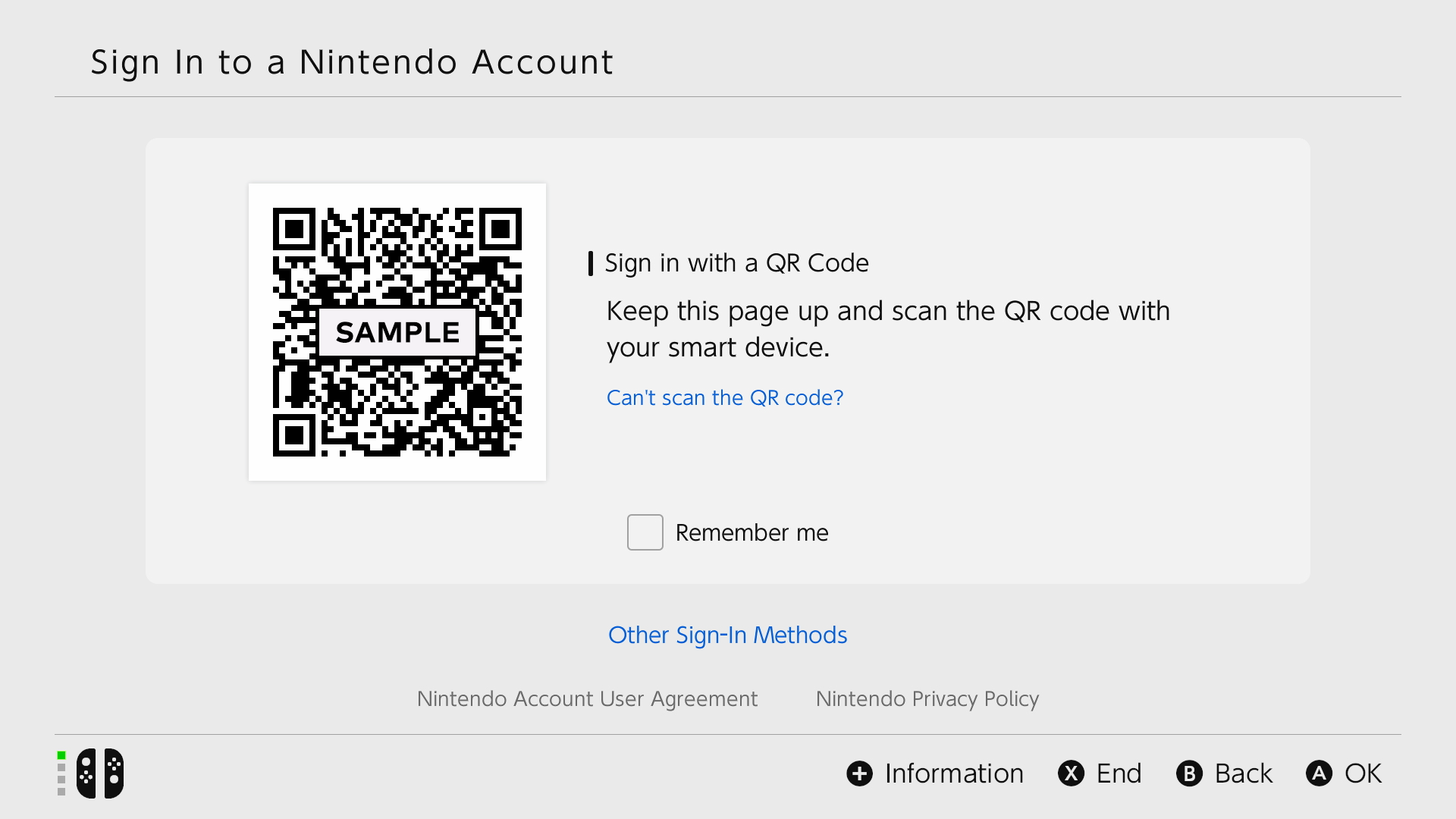 Checking Password or PIN Types and their Input Locations | Nintendo ...