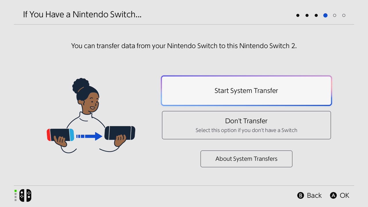 System Transfer | Nintendo Switch 2 Support | Nintendo Support