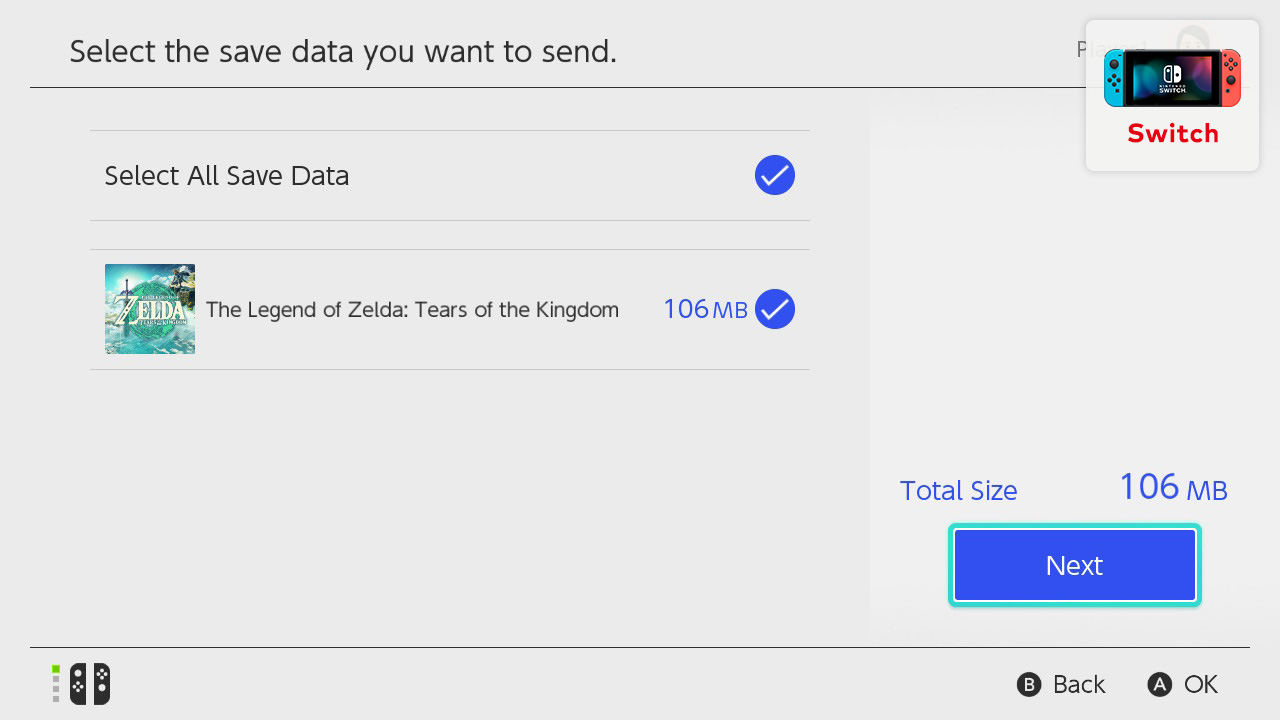 Transferring Data from a Nintendo Switch Console to a Nintendo Switch 2 ...