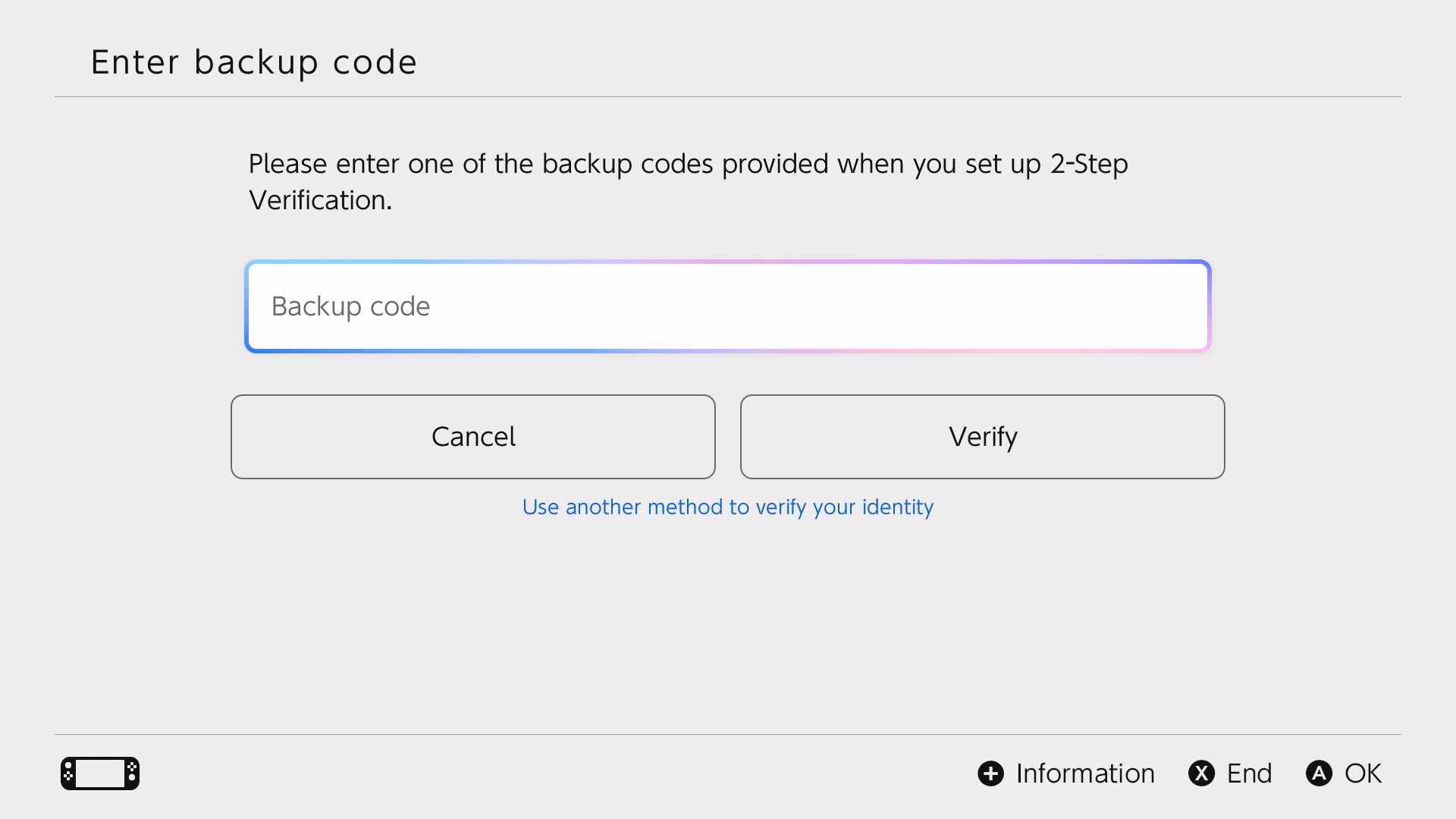 Checking Password or PIN Types and their Input Locations | Nintendo ...