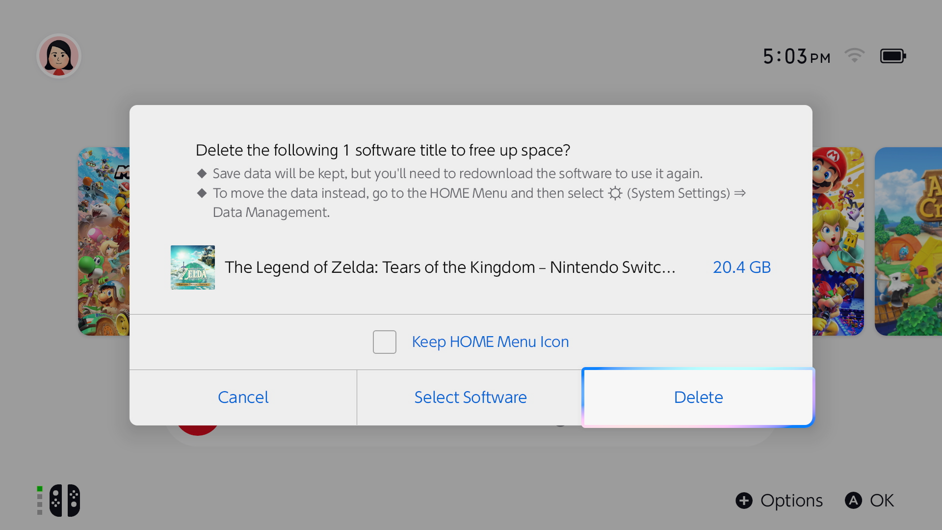 Check Available Space Nintendo Switch 2 Support Nintendo Support