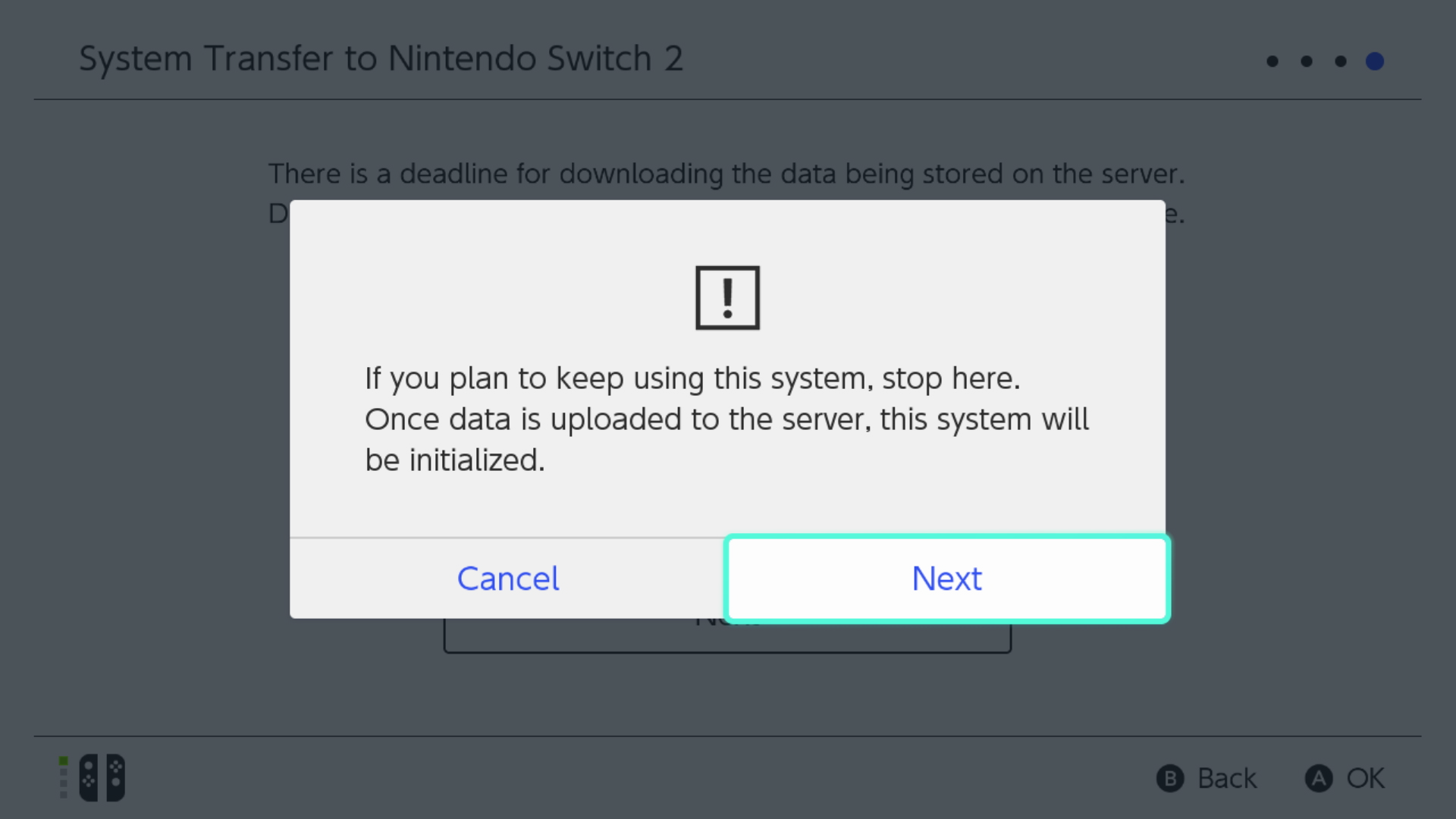 System Transfer | Nintendo Switch 2 Support | Nintendo Support