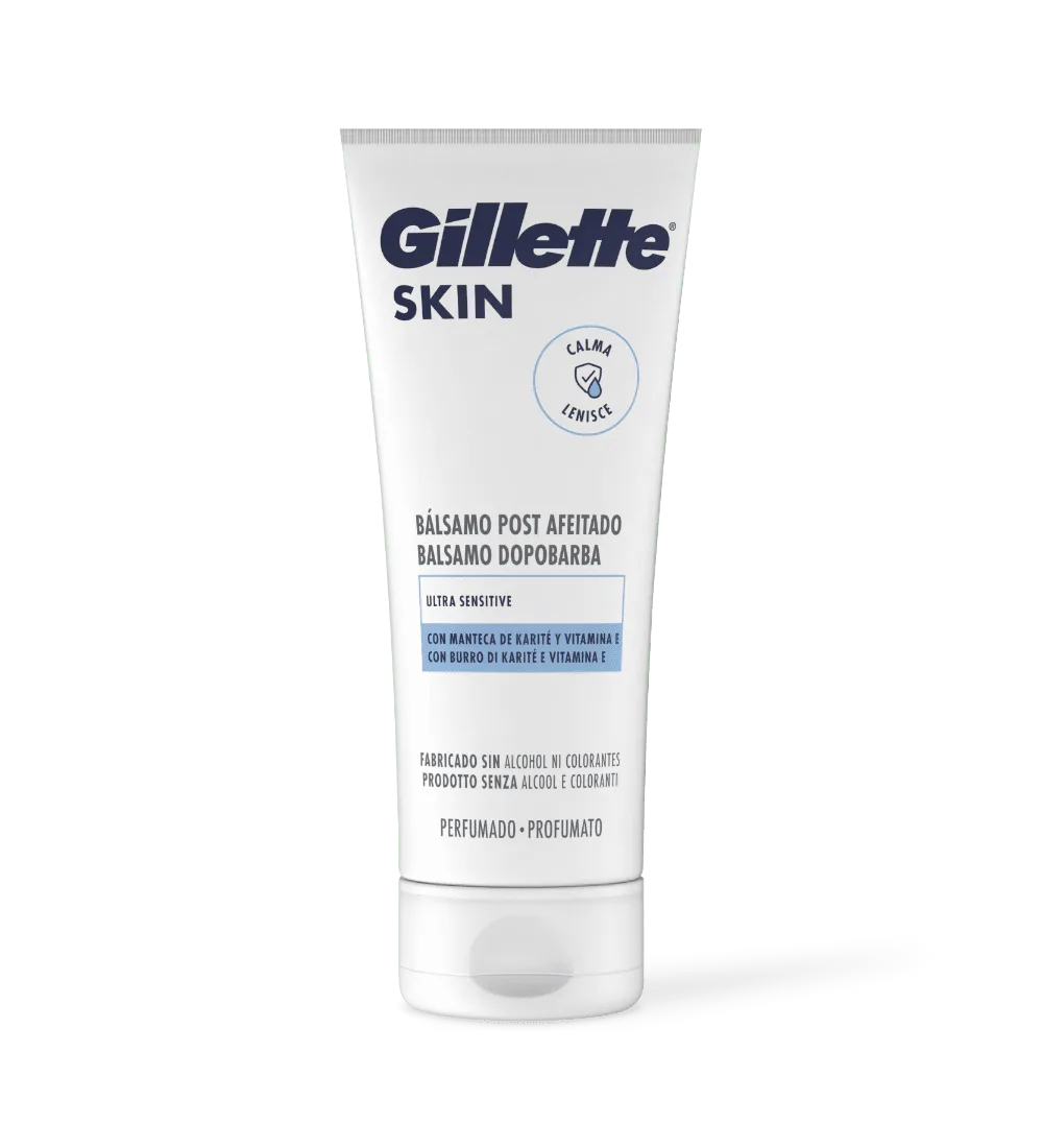 Gillette SKIN Ultra Sensitive Bálsamo Pós-Barba para Homens