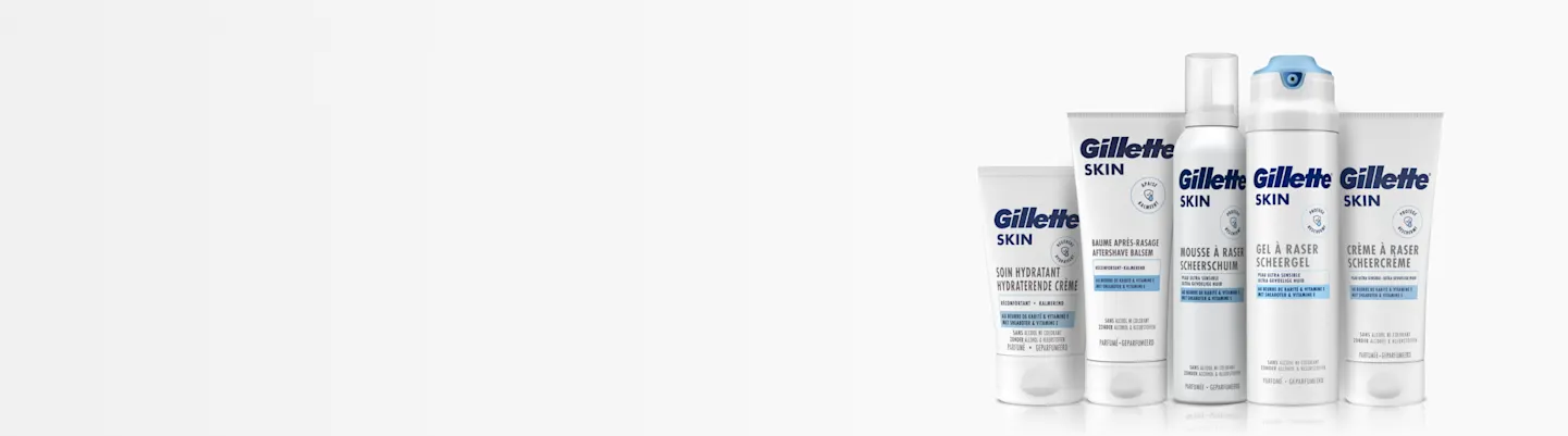 Gillette SKIN: scheerproducten voor mannen | Gillette NL