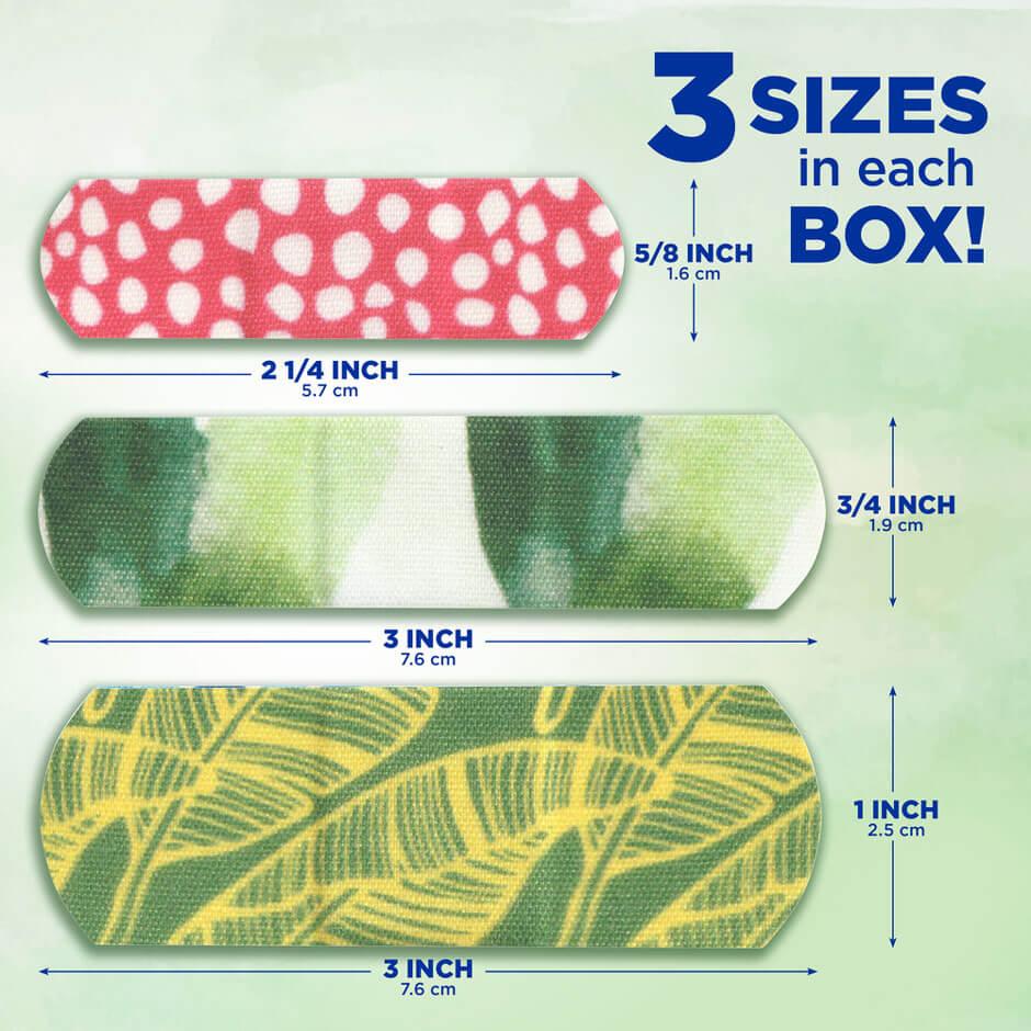 Flexible Fabric Adhesive Bandages, Limited Edition Forest Designs| BAND ...