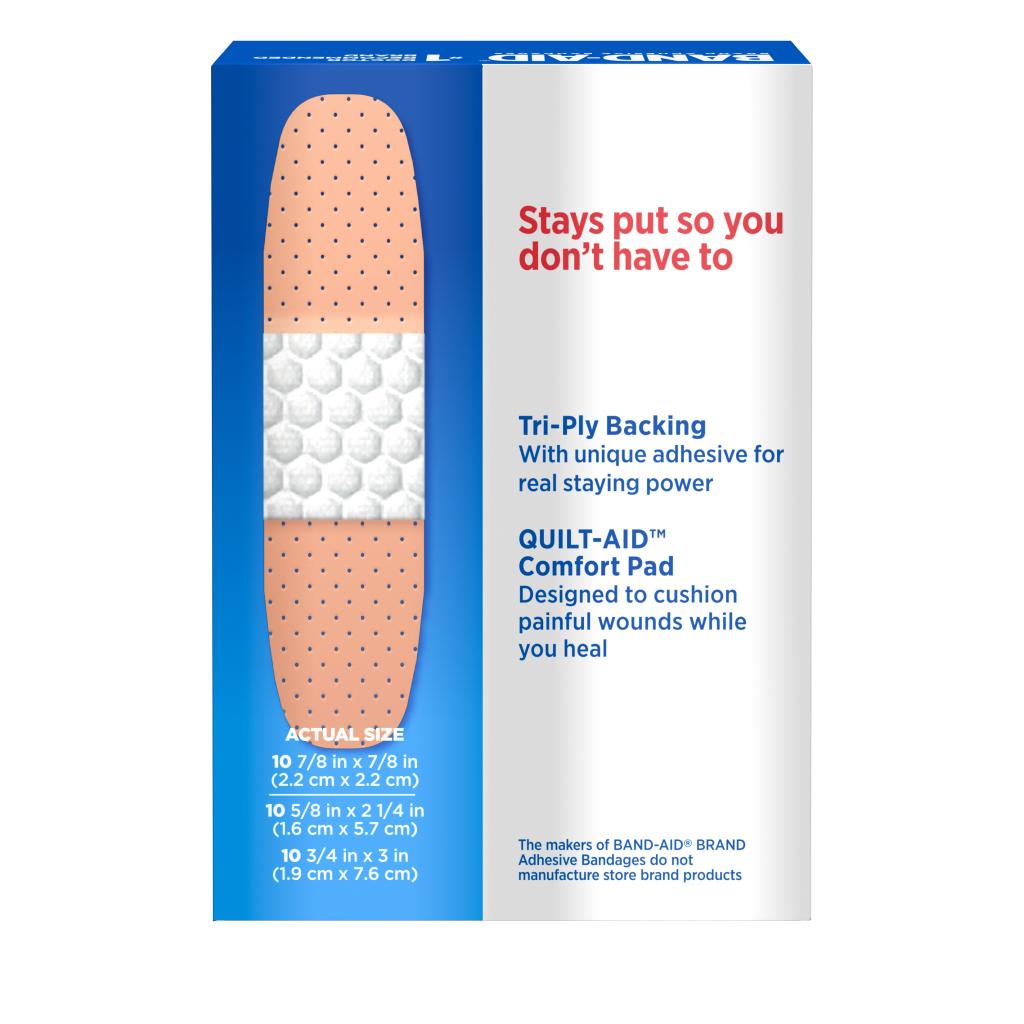 TRU-STAY® Plastic Breathable Adhesive Bandages | BAND-AID® Brand