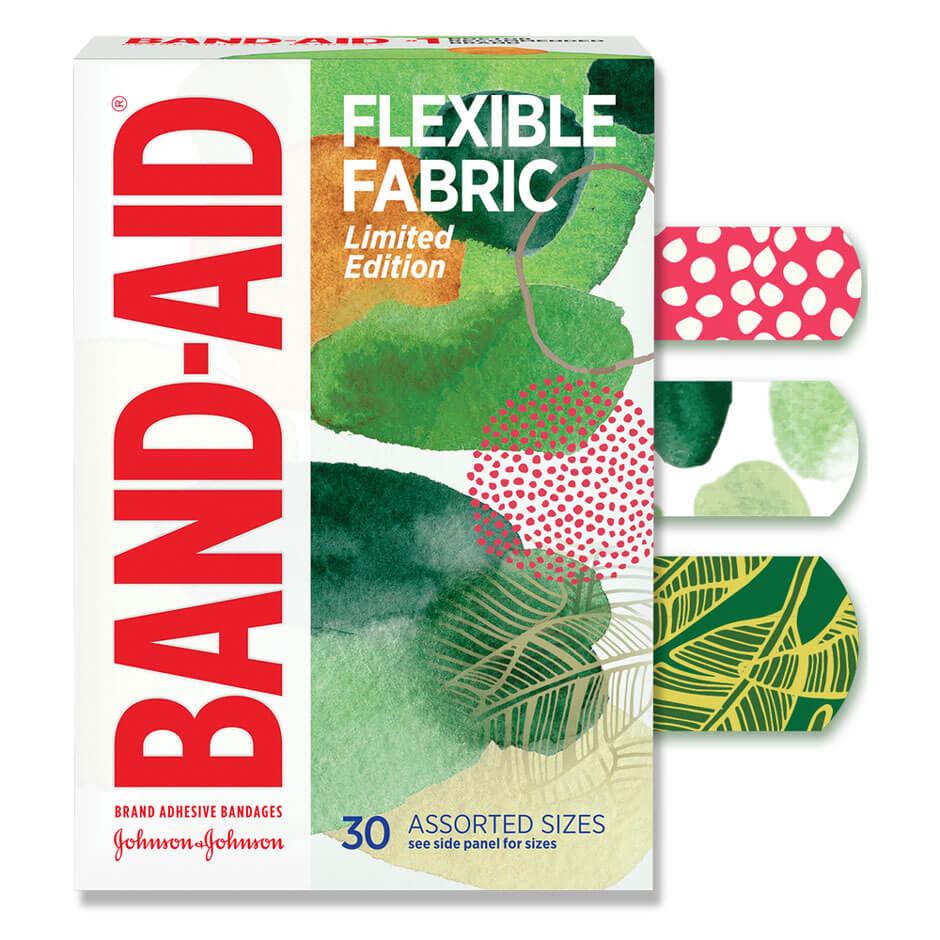 Flexible Fabric Adhesive Bandages, Limited Edition Forest Designs| BAND ...