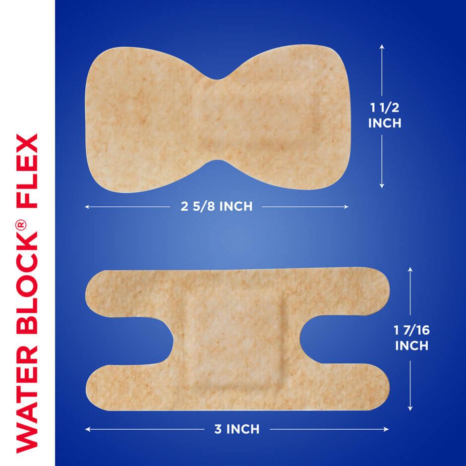 WATER BLOCK® Waterproof Flex Finger Bandages | BAND-AID® Brand