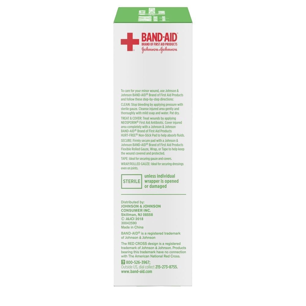 HURT-FREE® Non-Stick Gauze Pads | BAND-AID® Brand