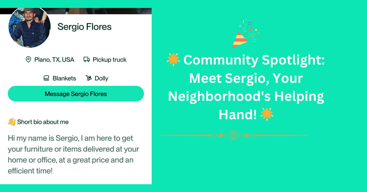 Community Spotlight: Sergio - A Facebook Marketplace Hero in Your ...