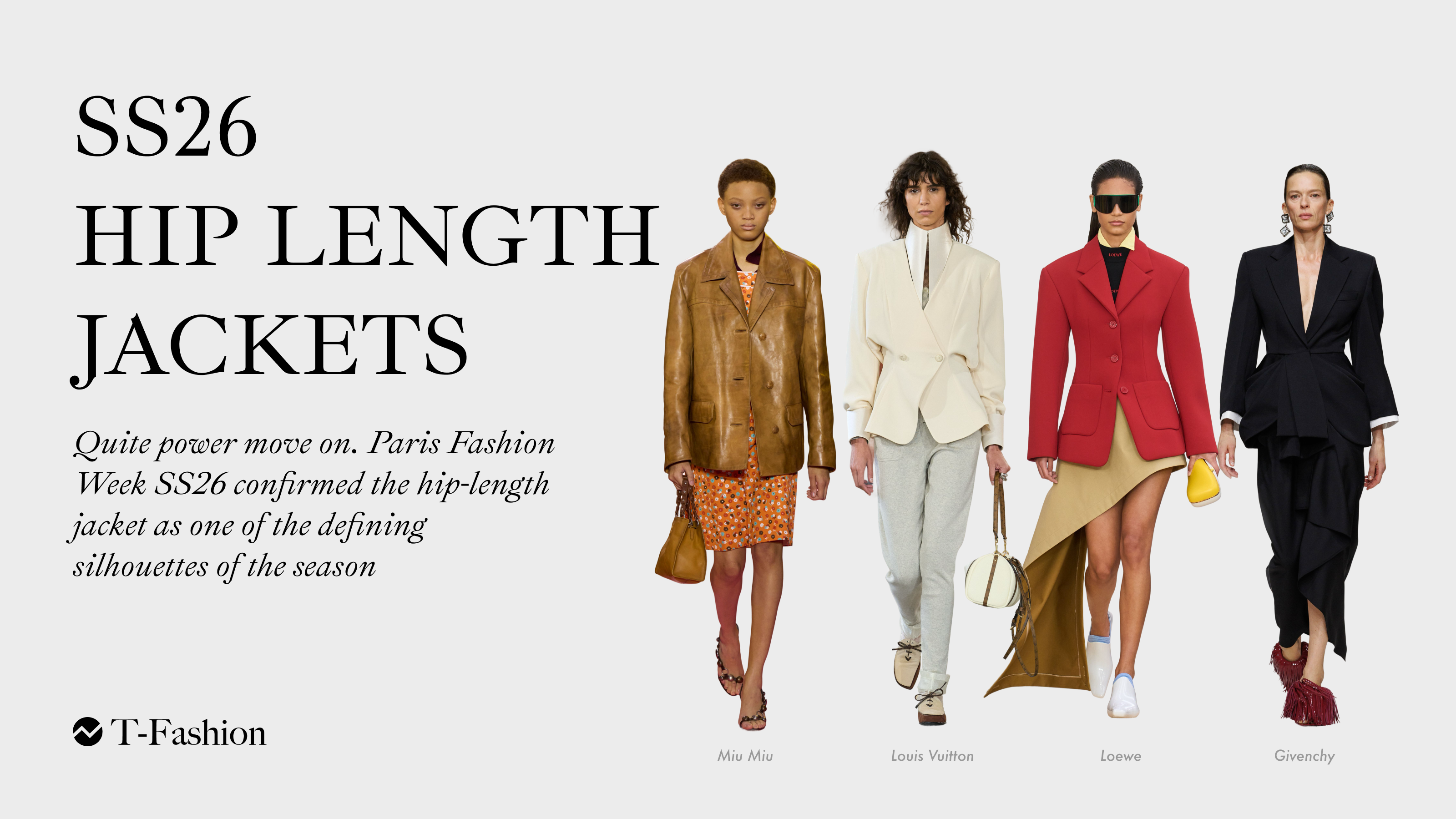 The Hip-Length Jacket: Paris Fashion Week SS26’s Quiet Power Move | T ...