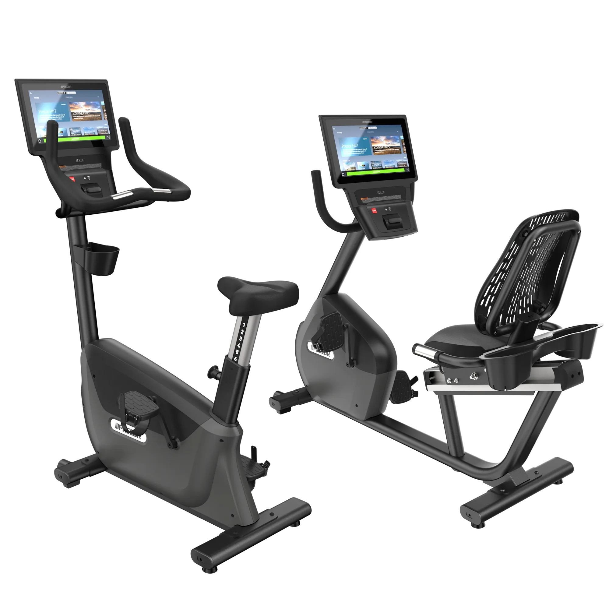 Commercial Exercise Bikes, Recumbent and Upright Stationary Bikes | Precor