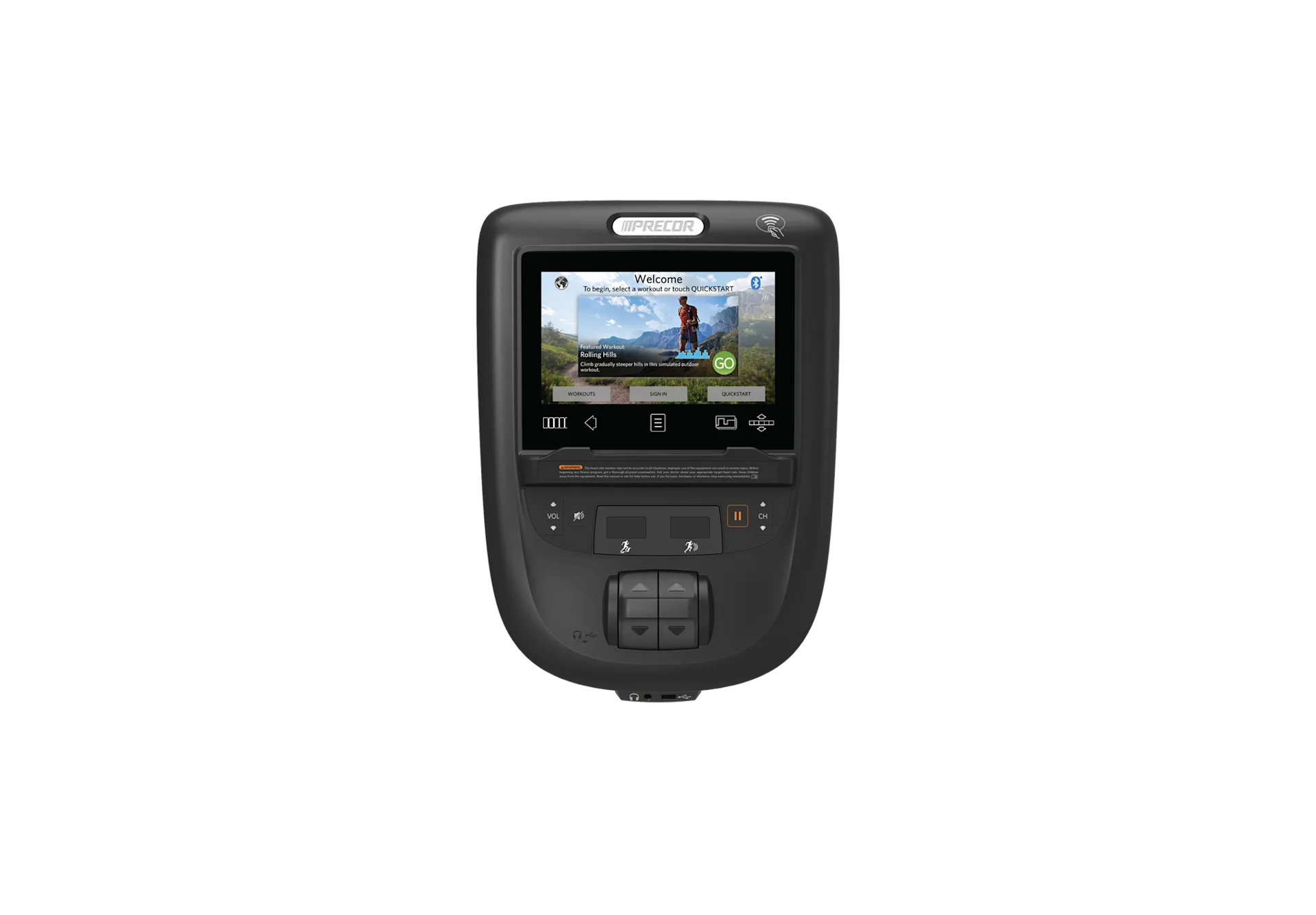 P82 and P62 Touchscreen Consoles | Precor