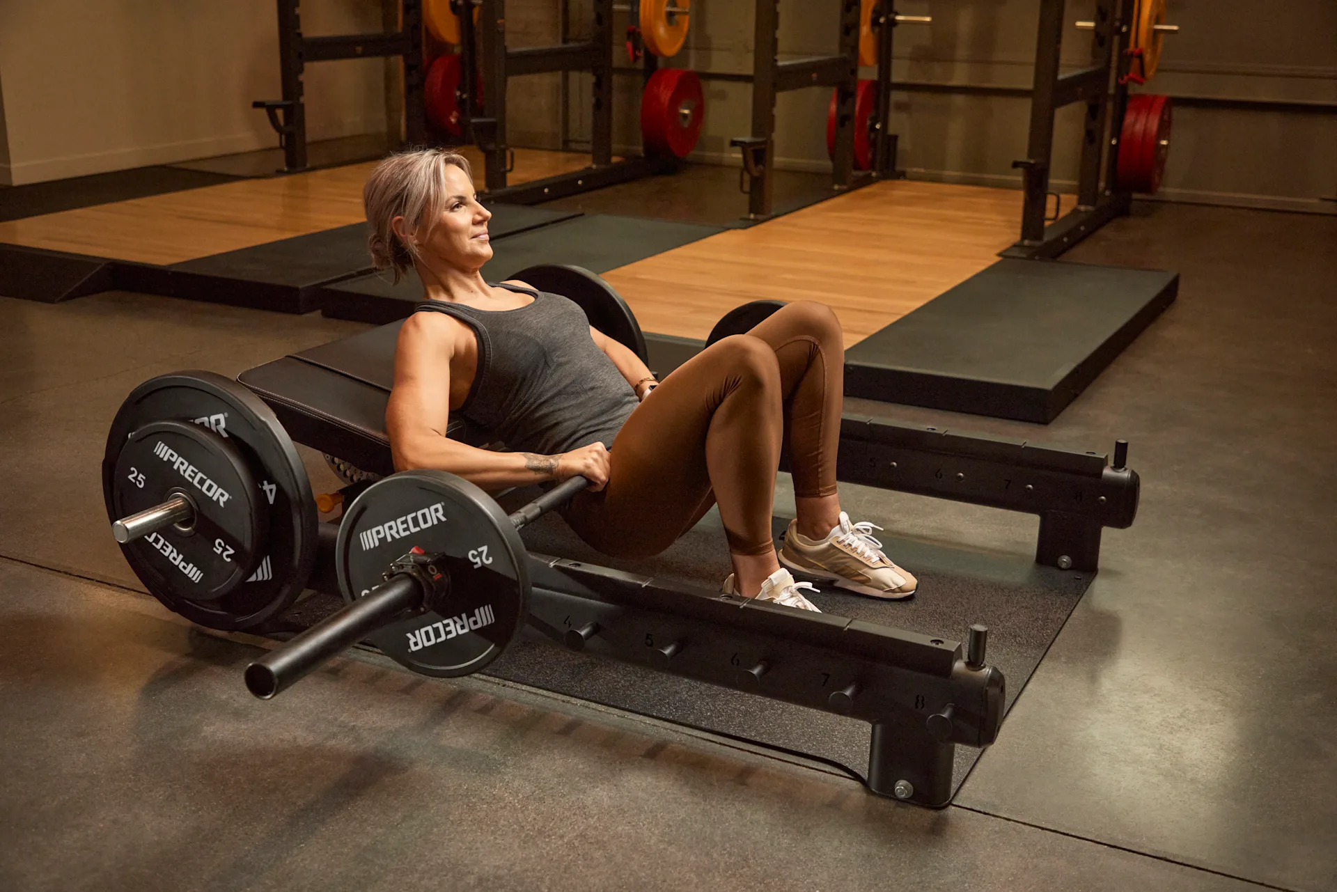 Glute Bridge Bench | Precor Discovery Strength
