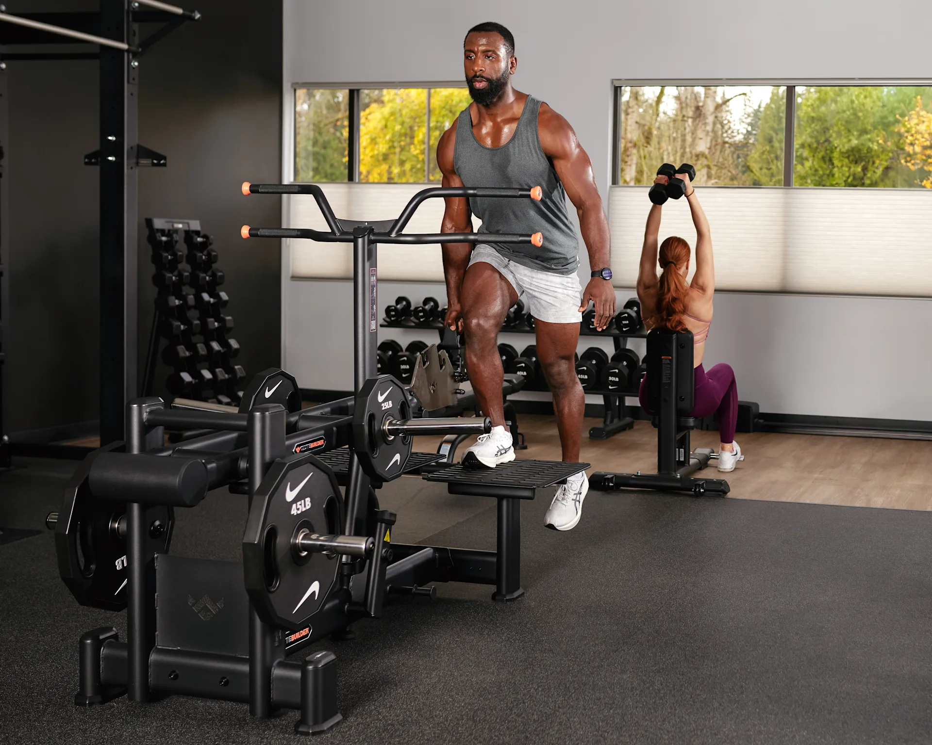 Glutebuilder Belt Squat/Step-Up | Smooth, controlled belt squat ...