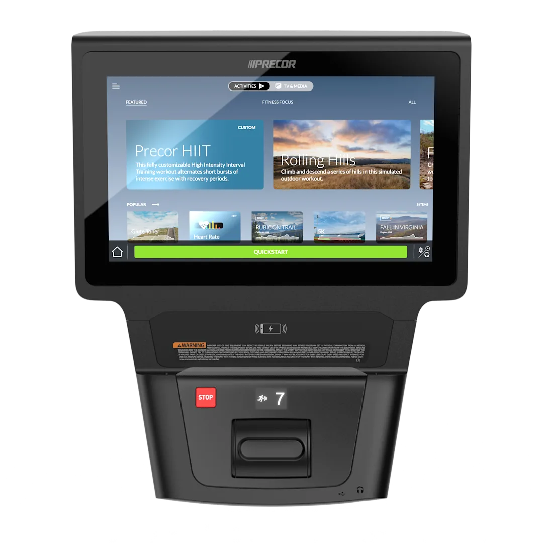 P84 Touchscreen Console - Consoles | Products | Precor