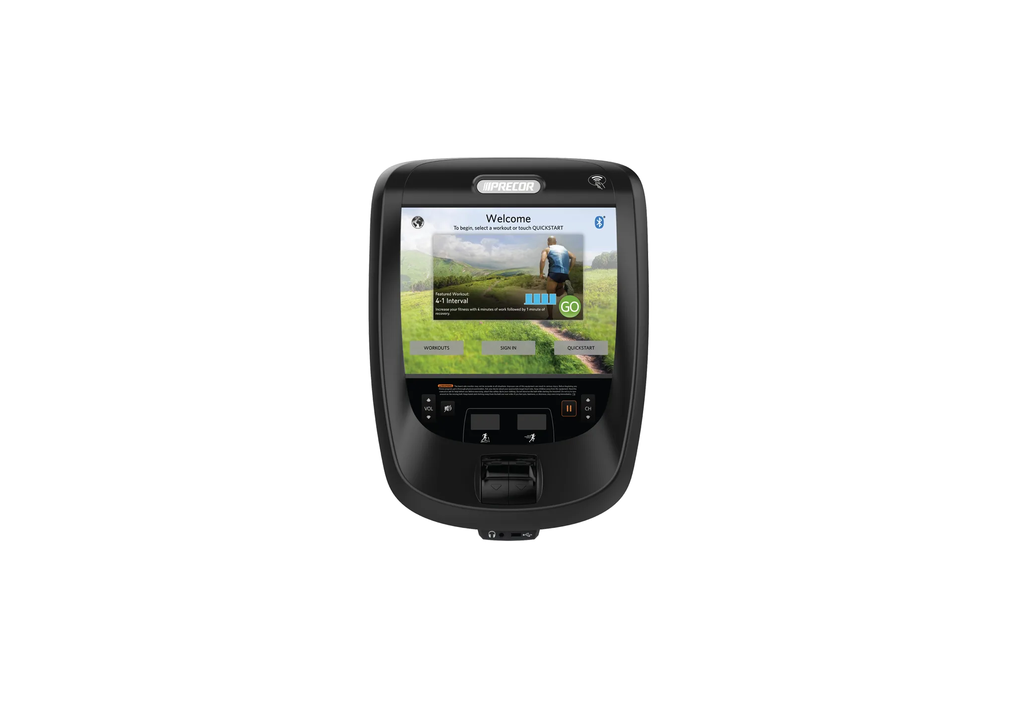 P82 and P62 Touchscreen Consoles | Precor