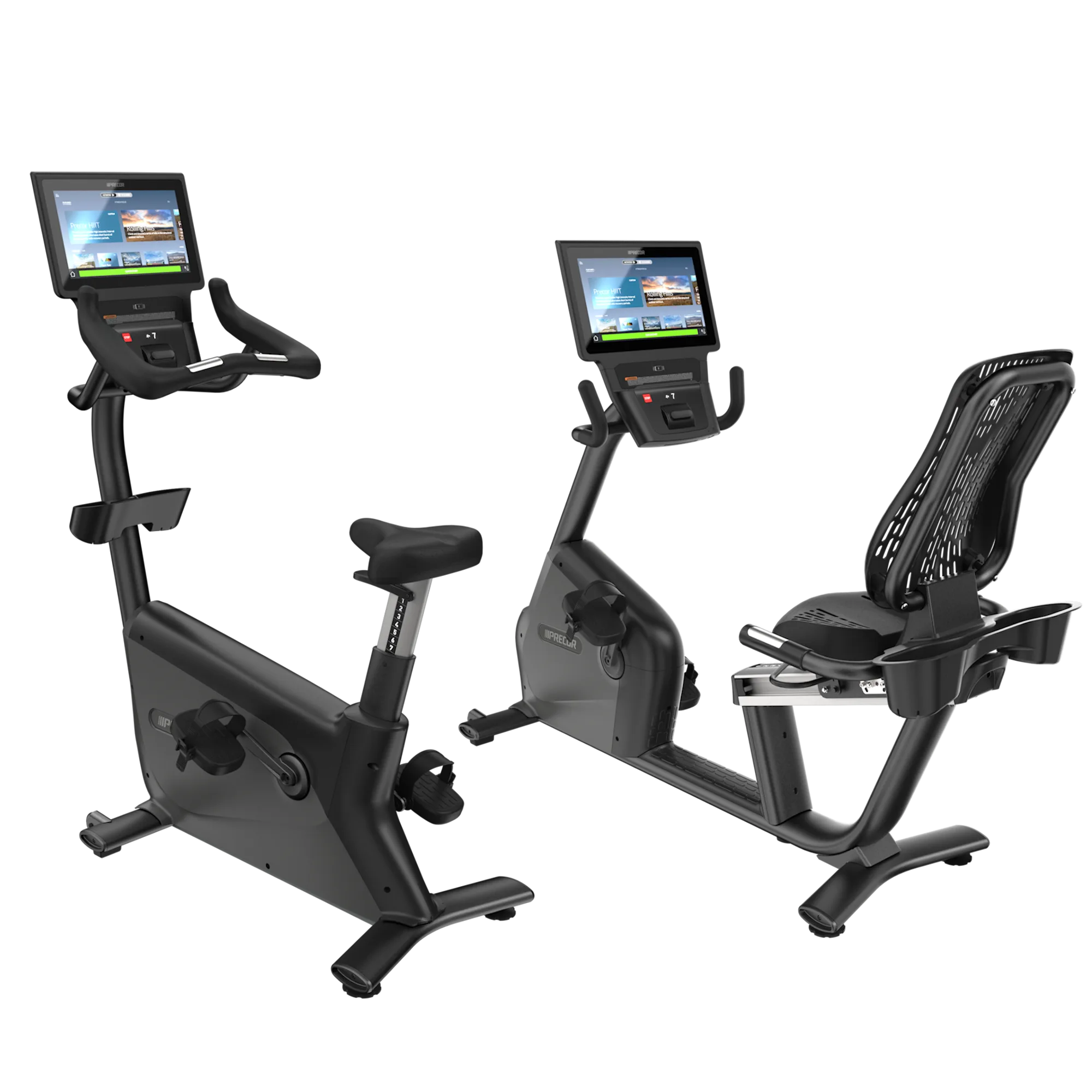 Commercial Exercise Bikes, Recumbent and Upright Stationary Bikes | Precor
