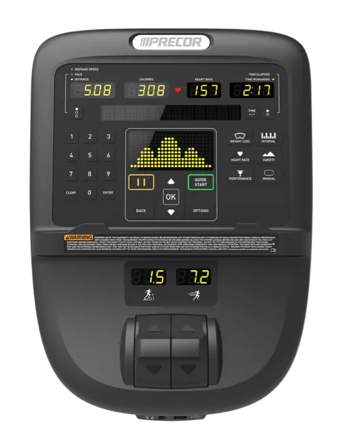 P82 and P62 Touchscreen Consoles | Precor