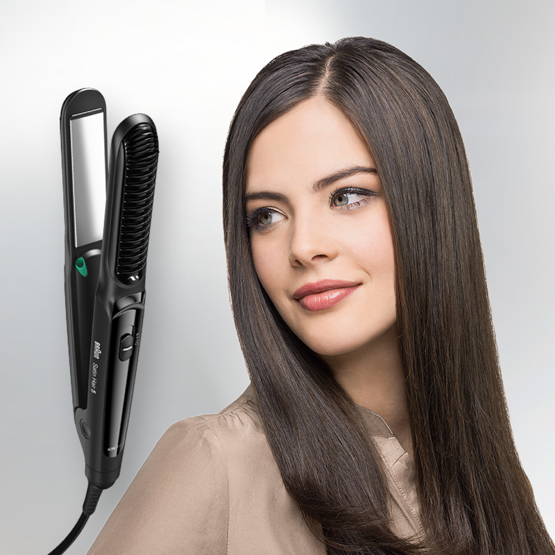 Satin Hair 5 Multistyler Straightener | Braun