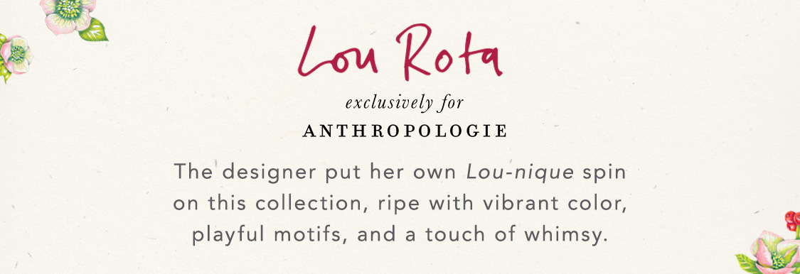 Lou Rota | Anthropologie