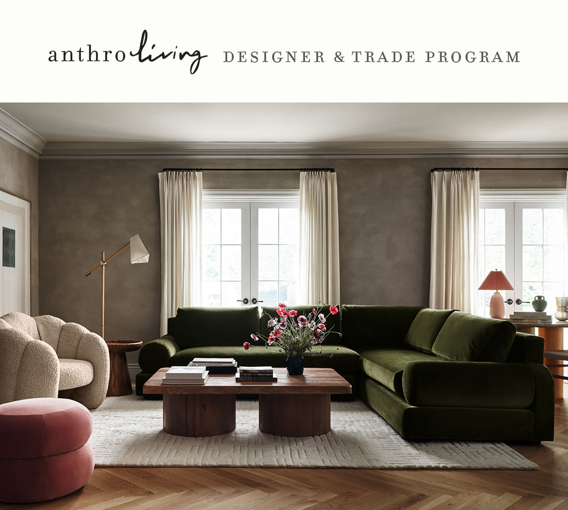 Design Trade Program | Anthropologie