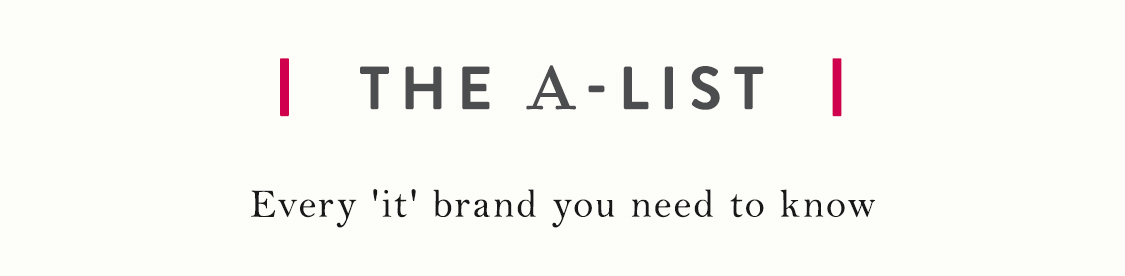 A-List Brands at Anthroplogie