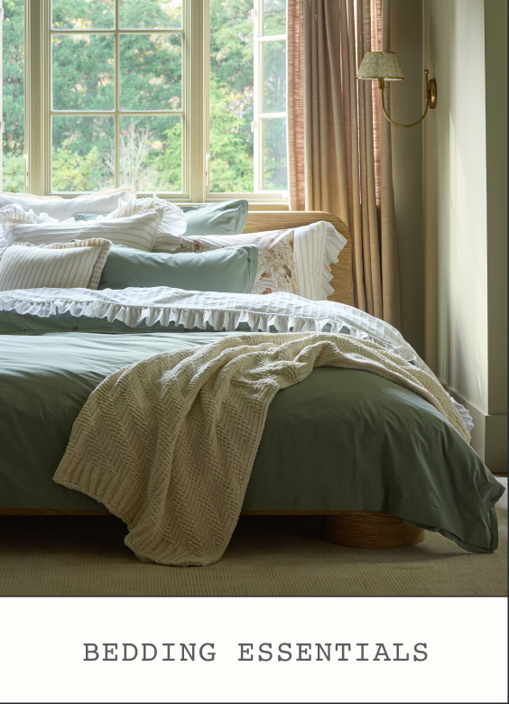 Everyday Essentials: Bedding & Bath