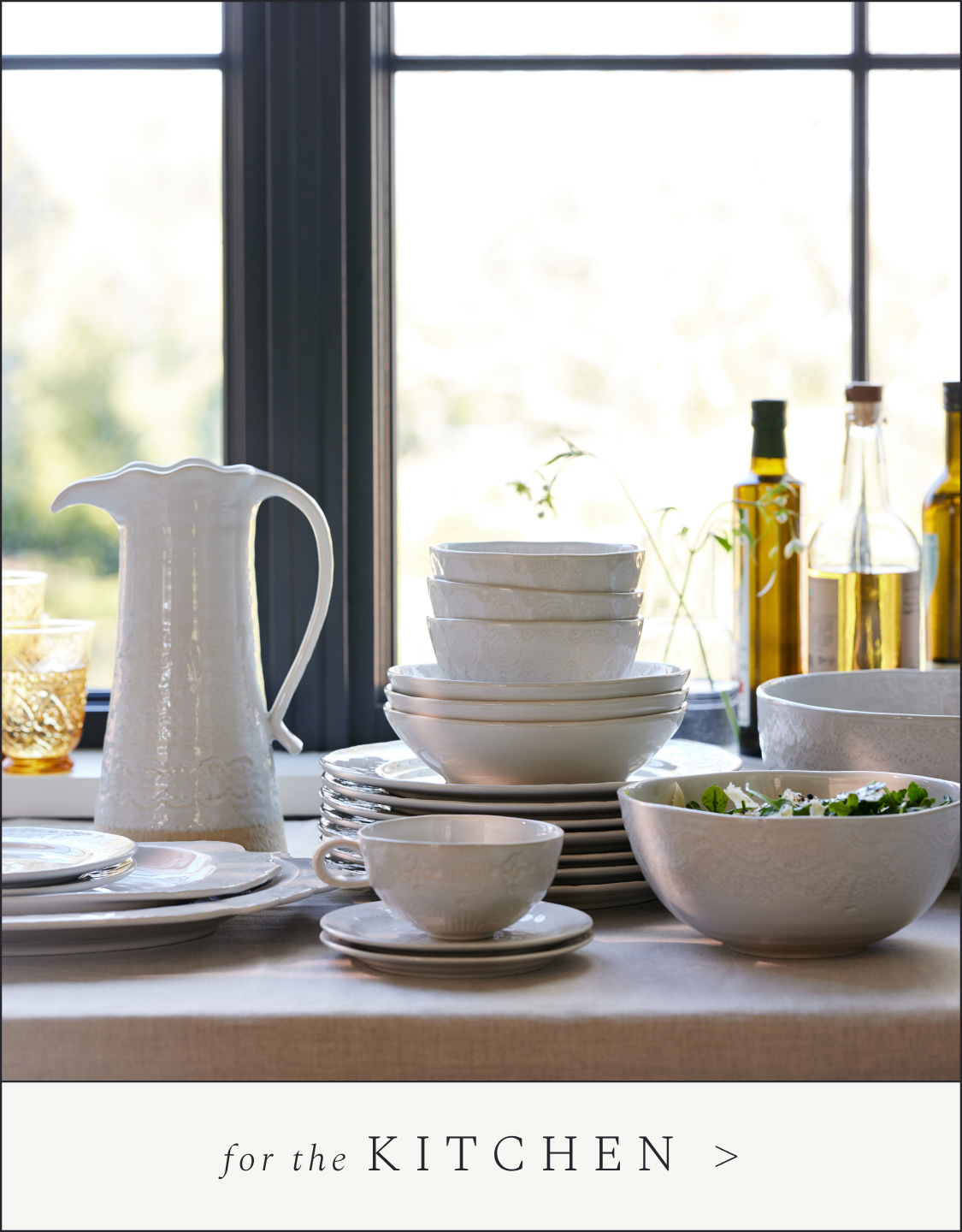 Everyday Essentials: Bedding, Dinnerware & More