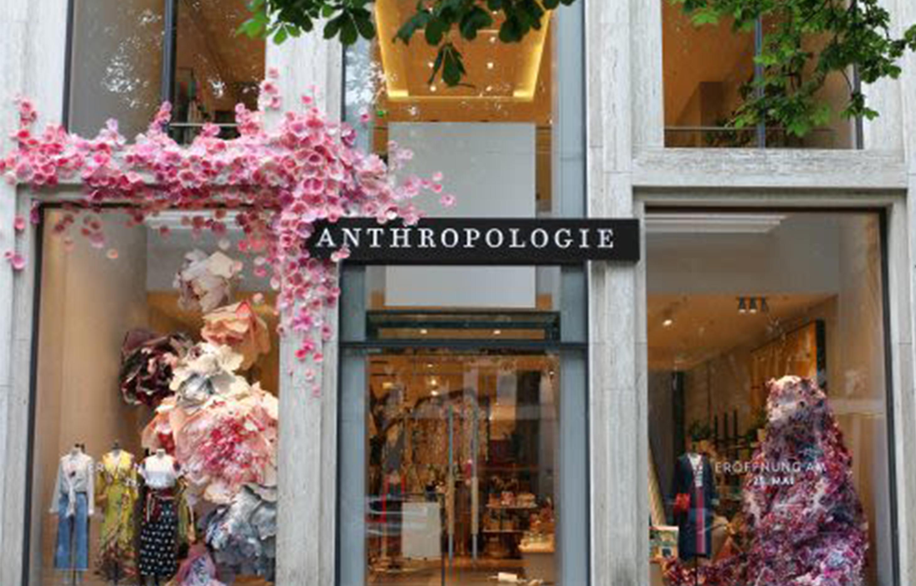 Anthropologie Window Displays Earth Day