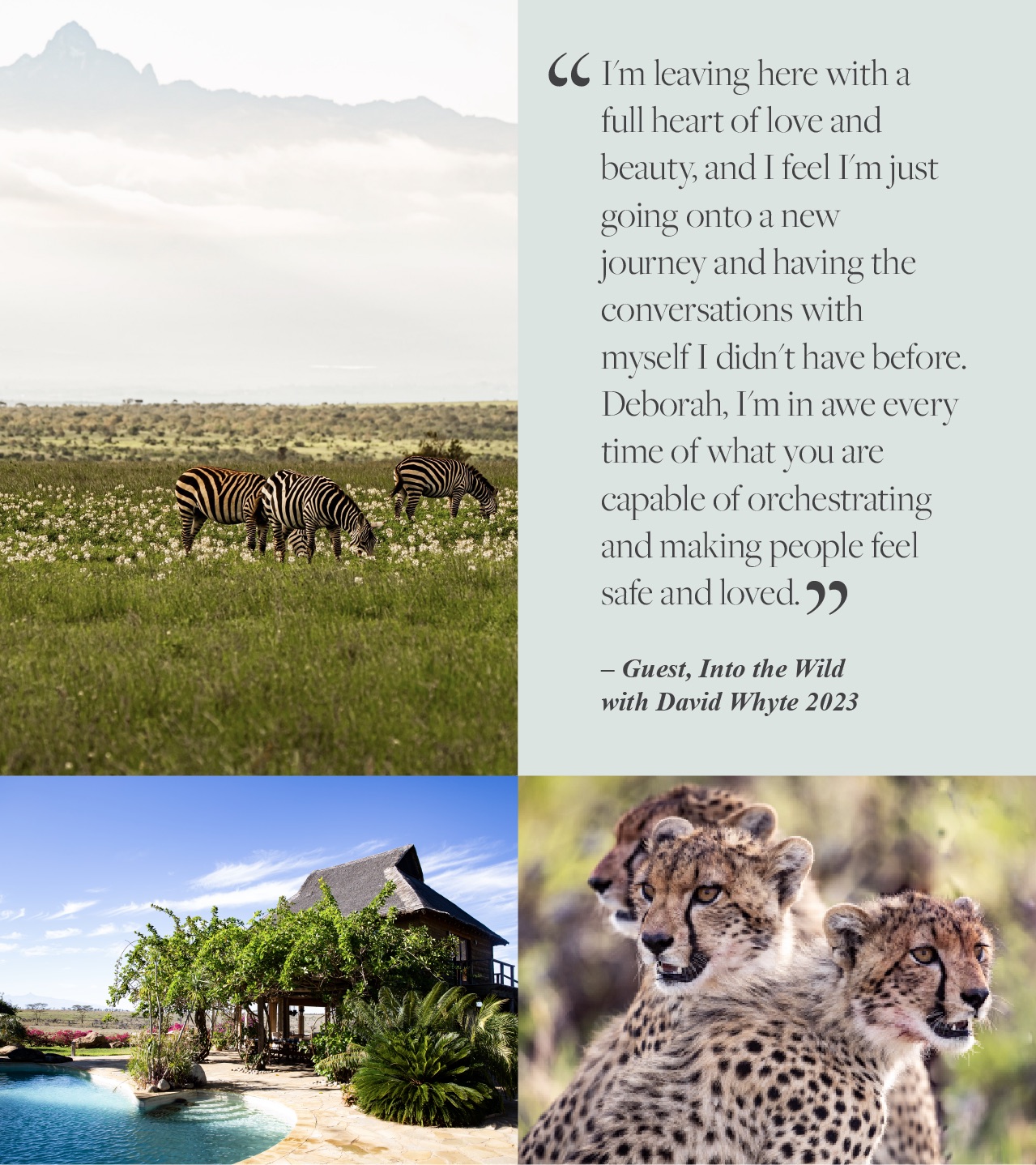 “We shape ourselves to fit this world and by the world are shaped again ...