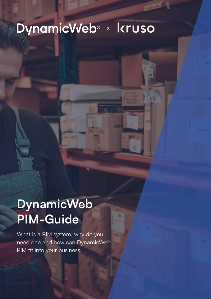 DynamicWeb PIM-Guide